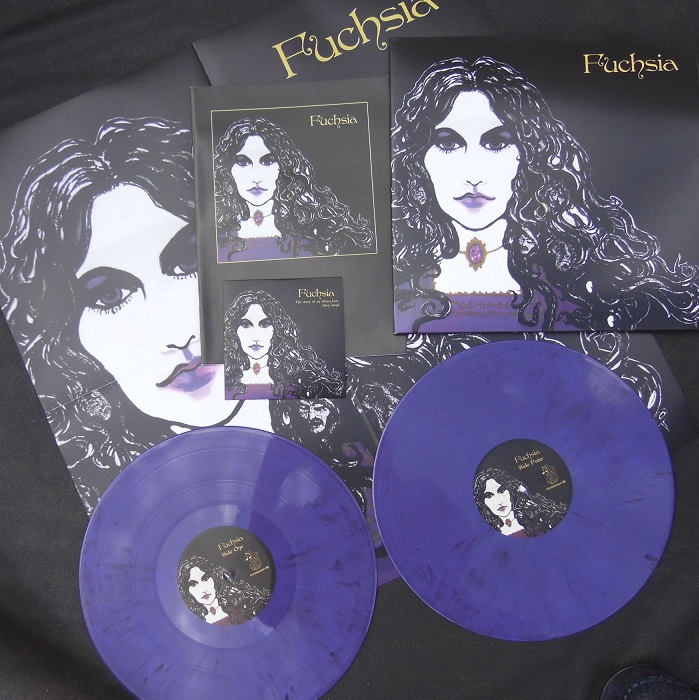 Fuchsia ON PURPLE VINYL